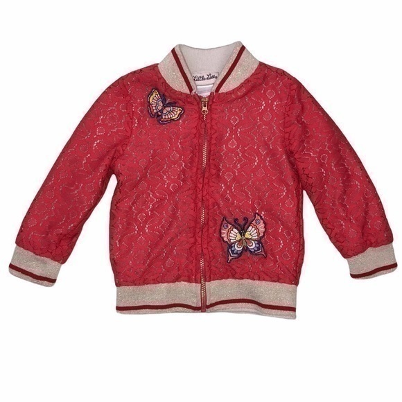 Little Lass | Jackets & Coats | Little Lass Lace Jacket | Poshmark